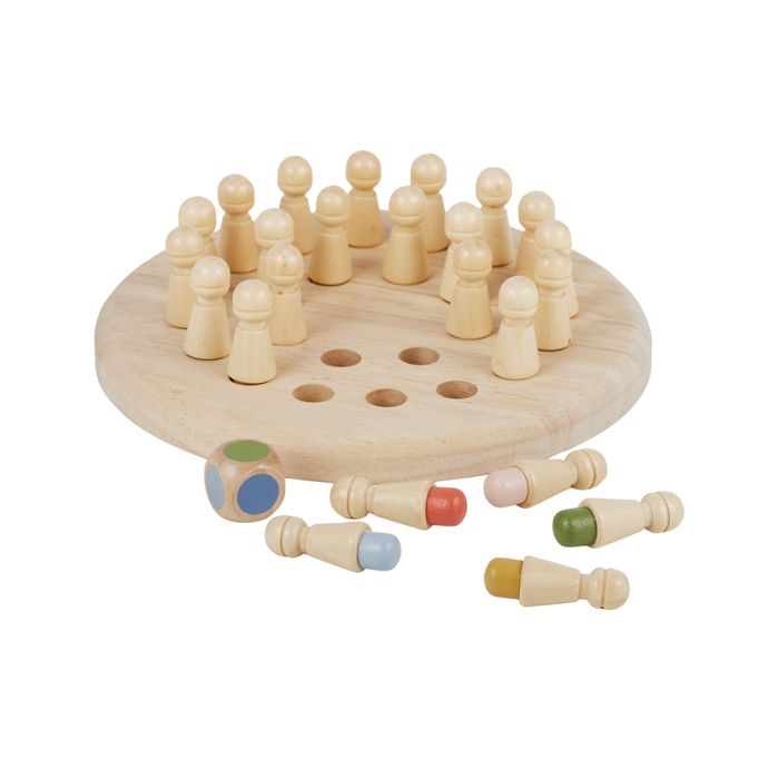 Recall Memory Wooden Peg Game – GEORGES of Dubai