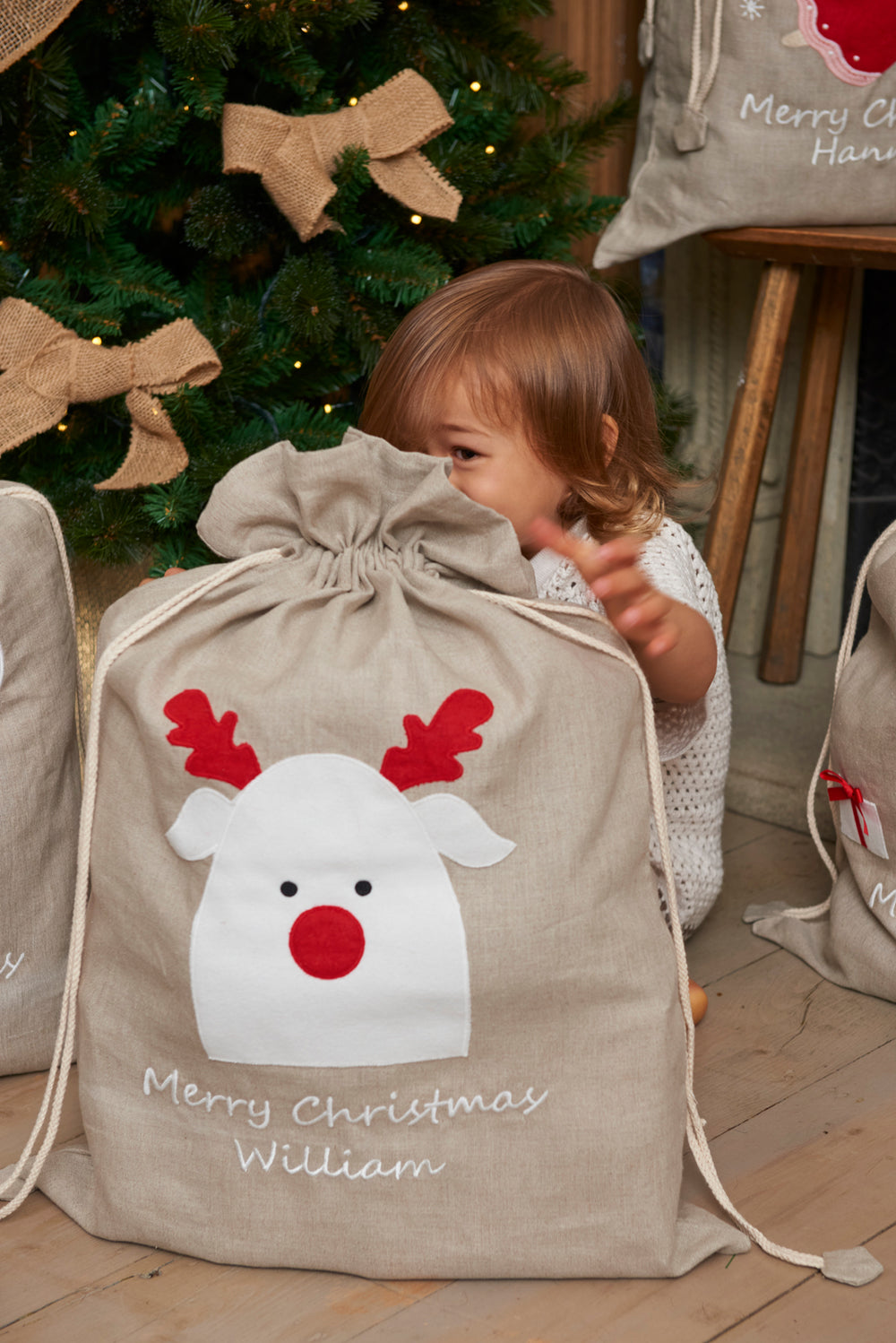 Santa Sack - Reindeer – GEORGES of Dubai